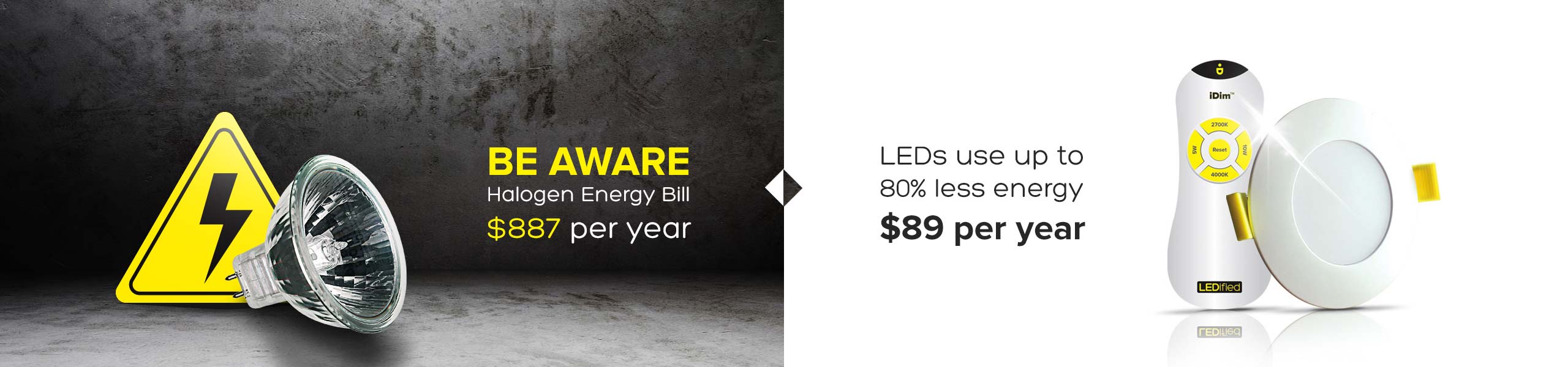 LED Lighting Uses 80 Percent Less Energy | LEDified